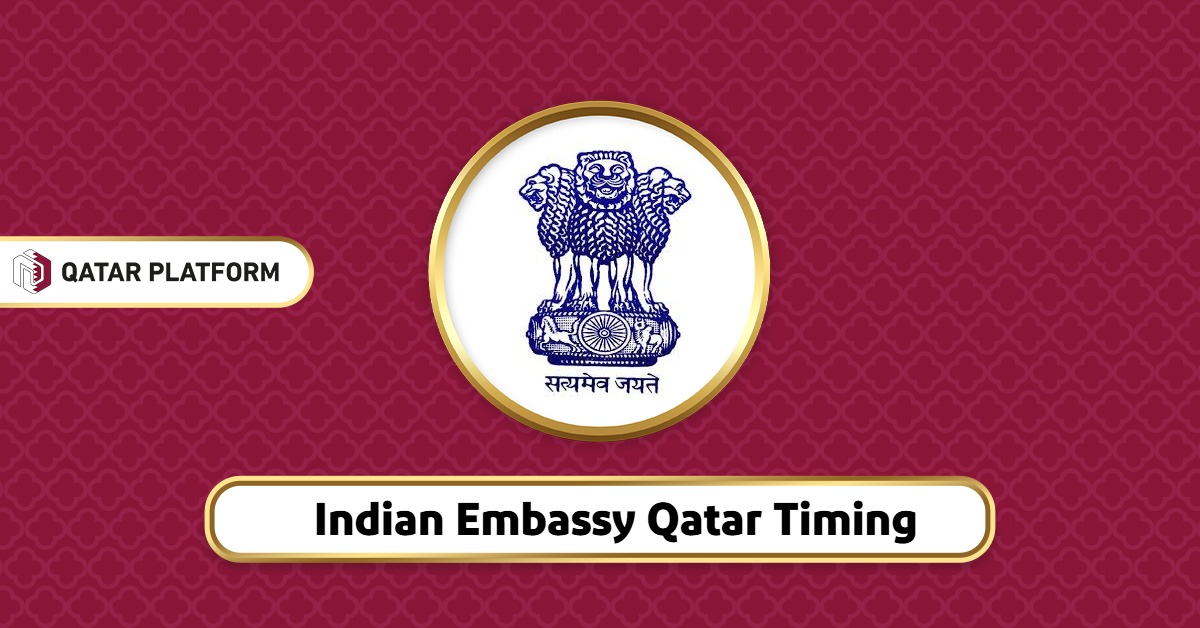 Indian Embassy Qatar Timing 2026