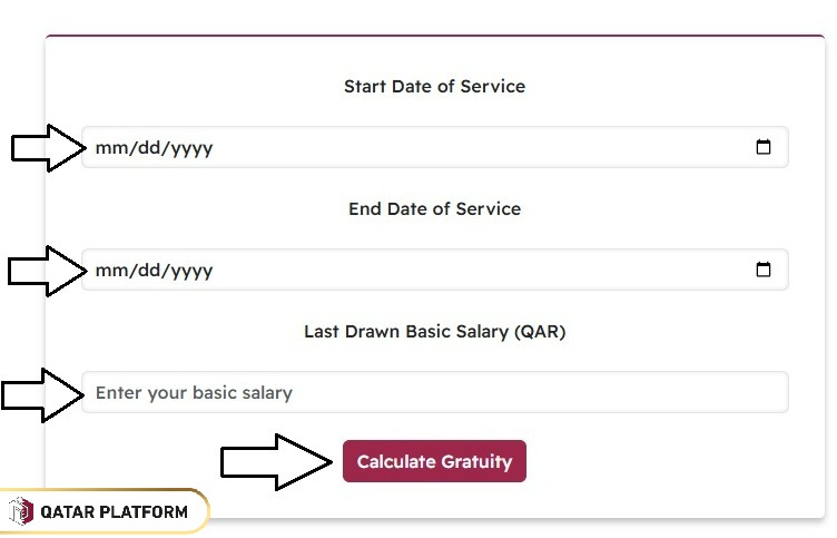 Qatar Gratuity Calculator 2026: Fast & Accurate Online