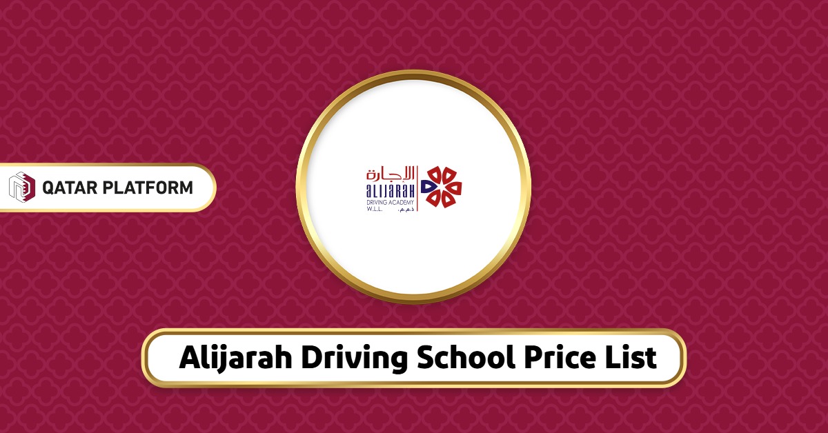 Alijarah Driving School Price List 2026 - Qatar Platform
